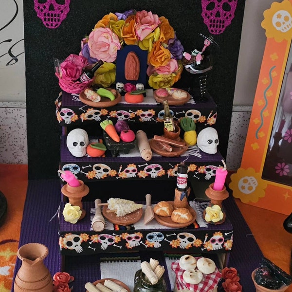 Día De Muertos Mini Altares Y Ofrendas - Etsy