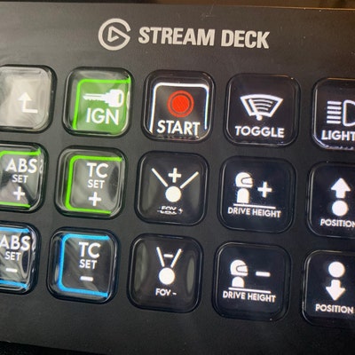 Race Deck Sim Racing Stream Deck Icon Pack - Etsy
