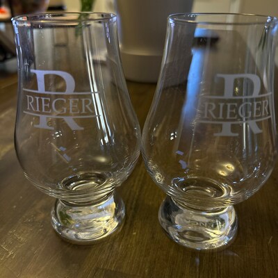 Your Logo Engraved Personalized Gift Custom Glass Whiskey - Etsy