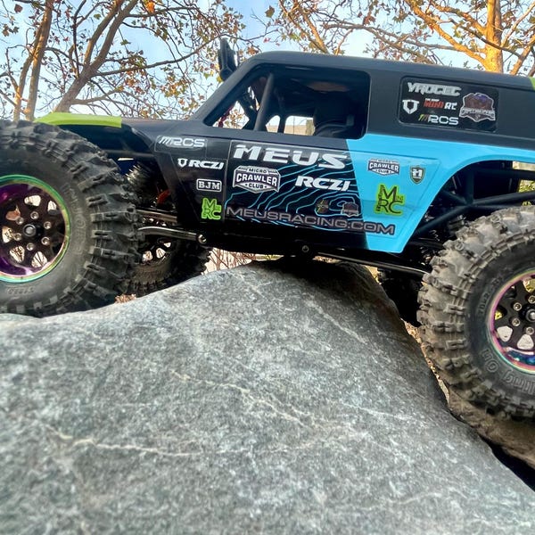 Oppai Factory Prerunner Trailer for Sprintjet / WL917 fits Trx4m/ SCX24 ...