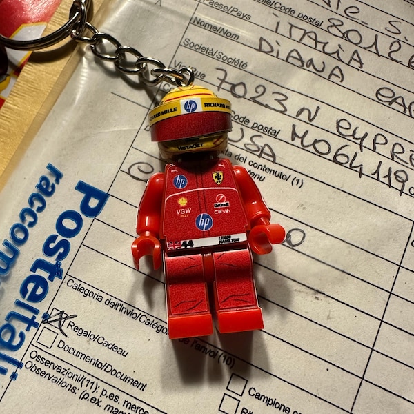 Charles Leclerc Winner GP Montecarlo Key Ring 2024 Ferrari F1 Formula 1 ...