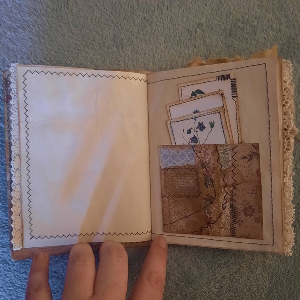 Handmade Grungy Style Forgotten Diary No. 19, Tilly's Diary - Etsy
