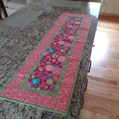 Texas Wildflower Placemats, Dining Table Placemats, Quilted Reversible ...