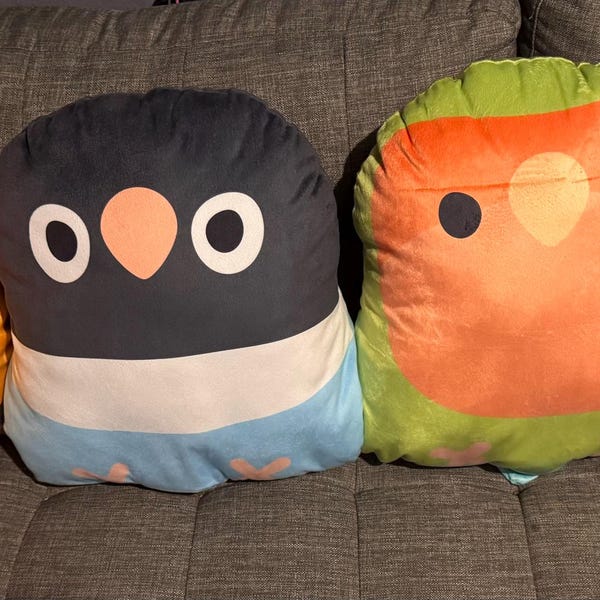 Birb Seat Pillow Case (**stuffing is Not Included, You Need to Get ...