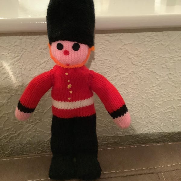 Plush Toy Knitting Pattern: Davy Crockett, Pirate, Brownie (PDF ...