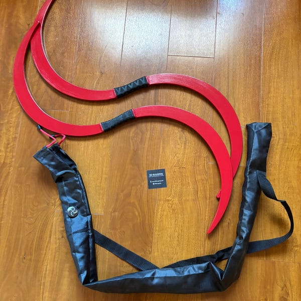 Wooden Buugeng UV Active Arctic Cyan, S Staff Handmade Flow Art Props ...