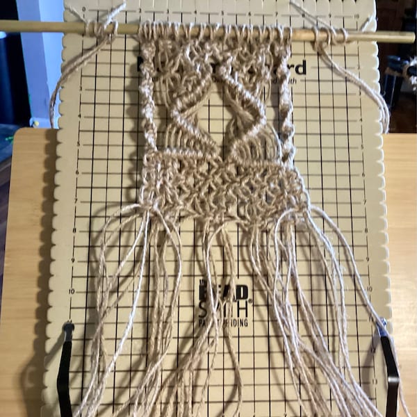 Macrame Pattern PDF, Step by Step Macrame Tutorial, Beginner Macramé ...