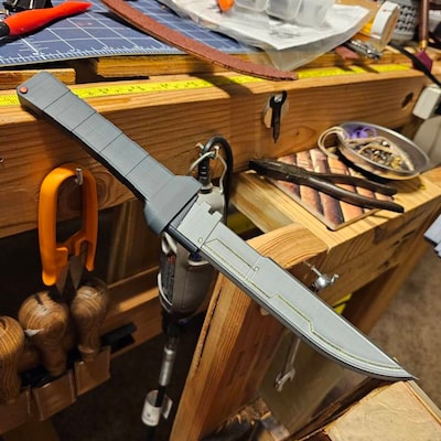 Percy Jackson Riptide Cosplay Sword Pen EXTENDABLE and RETRACTABLE 3D ...