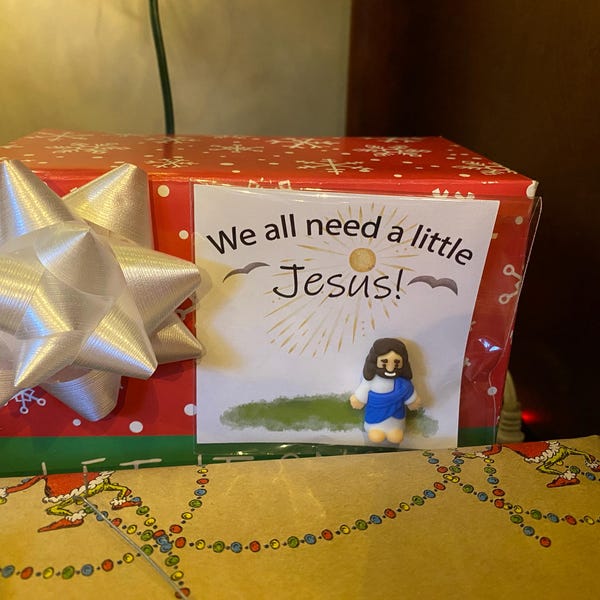 Little Jesus Pocket Cards for Church Party Favors, Bible Study ...