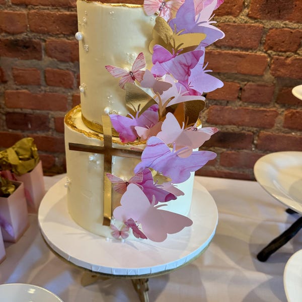 Butterfly Cake Stand | Perfect for Wedding Decorations, Birthday Party ...
