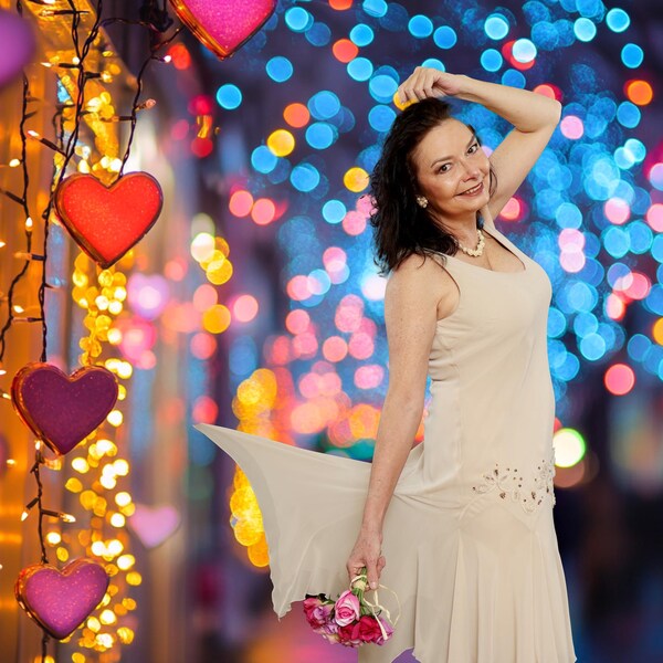 Rose Gold Arch Boho Digital Background Overlay Maternity Photography ...