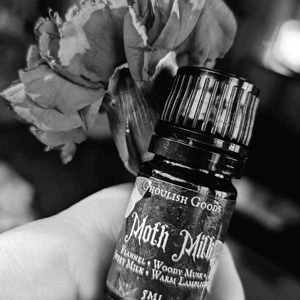 MOTH MILK PERFUME | Goth Perfume Oil | Alternative | Unique Fragrance ...