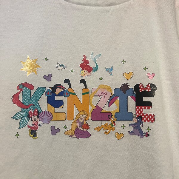 Ready to Press Custom Girl Characters HTV and Sublimation Image ...