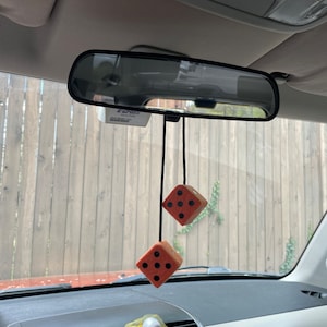 Cow Print Mirror Hangers on Chain or Cord / Car Accessories, Charms ...