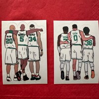 Kyrie Irving Double Middle Finger Glossy Sticker 3 Water - Etsy