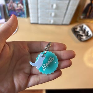 Kid's Info Keychain in Case of Emergency Key Chain, Phone Number ...