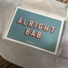 Alright Bab Art Print Birmingham Saying Art Print Brummie - Etsy UK