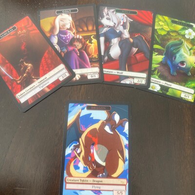 Mtg My Little Pony Horse/pony/pegasus Token Set Alternative - Etsy