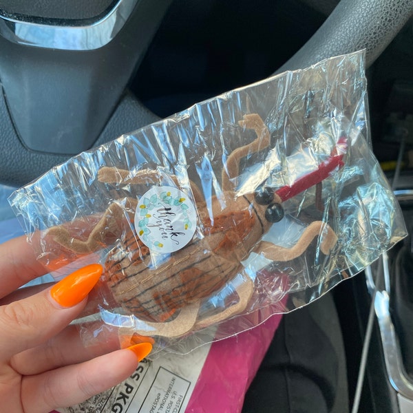 Felt Weevil Realistic Toy Felted Weevil - Young Naturalist Gift Figure ...