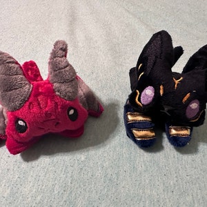 Baby Alien Cat Plush Handmade Kawaii Plushie Cute Stuffed Animal Art ...