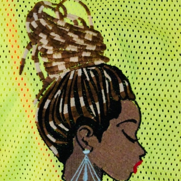 DIGITAL: Beautiful Woman With Dreadlocks High Hairstyle in Two ...