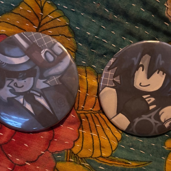ROBLOX FORSAKEN Pin Back Buttons - C00lkidd Bluudud Two Time Chance ...