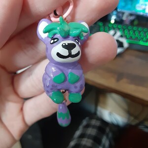 Custom Chibi Dangler Charm Animal Dangler Moving Tail - Etsy