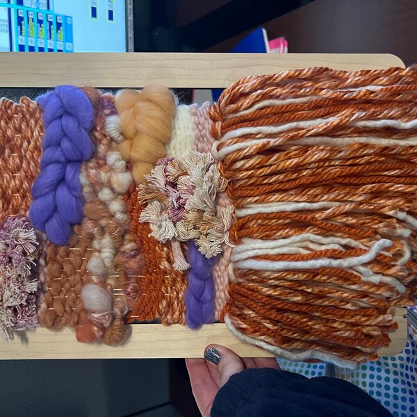 FOREST FAIRY Themed Destash Fiber Packs: Weaving Fibers, Weaving ...