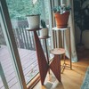 Three Tier Plant Stand, Maple, Mid-century Modern, Solid Hardwood - Etsy