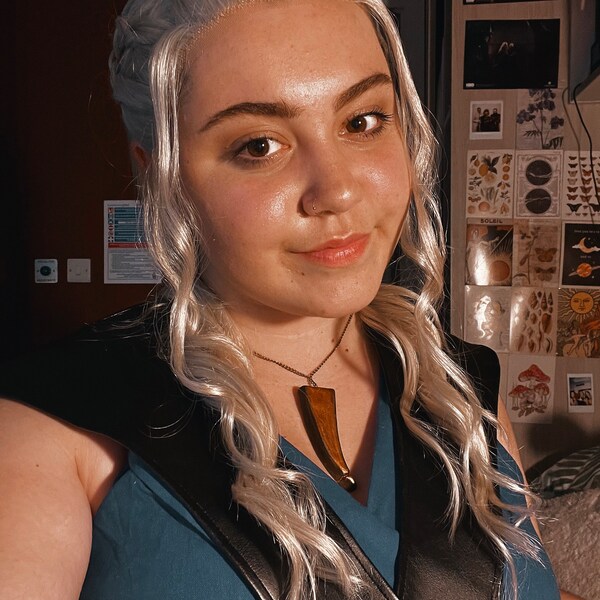 Clary Fray Amethyst Necklace Cosplay Jewellery Shadowhunter Cosplay ...