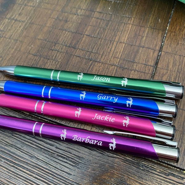 Custom Engraved Personalized Metal Pens Wedding School Gift Business ...