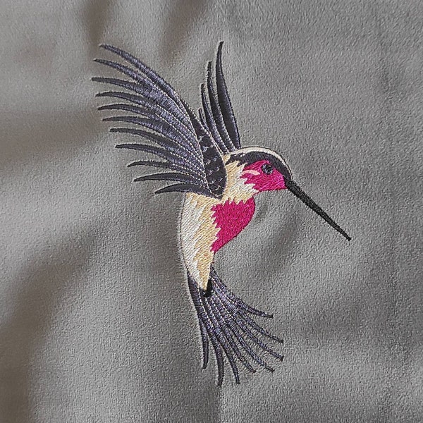 Hummingbird Embroidery - Machine Embroidery Hummingbird Machine ...