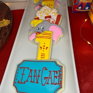 Dumbo Cookies, Birthday Cookies - Etsy
