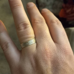 Fan and Feather Stacking Ringsolid Sterling Silver Engraved - Etsy