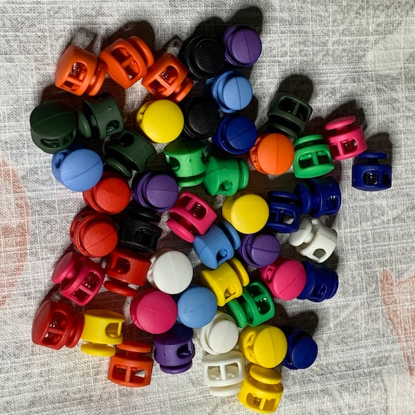 Cord End Tips Bell Ends Plastic End Caps With 4.5mm Diameter Hole Great ...