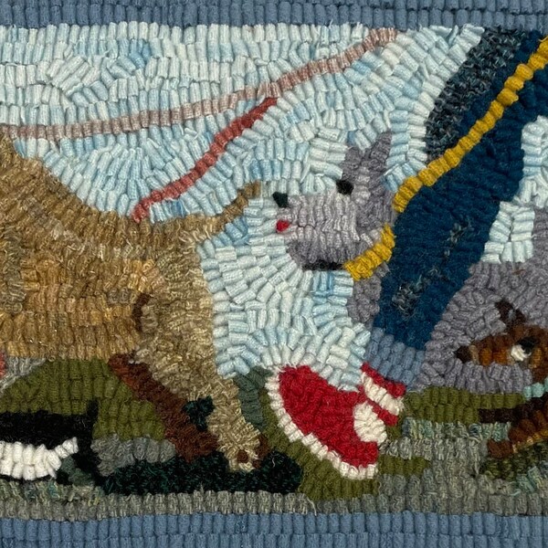 1840 Flowers Fraktur, Rug Hooking Pattern - Etsy