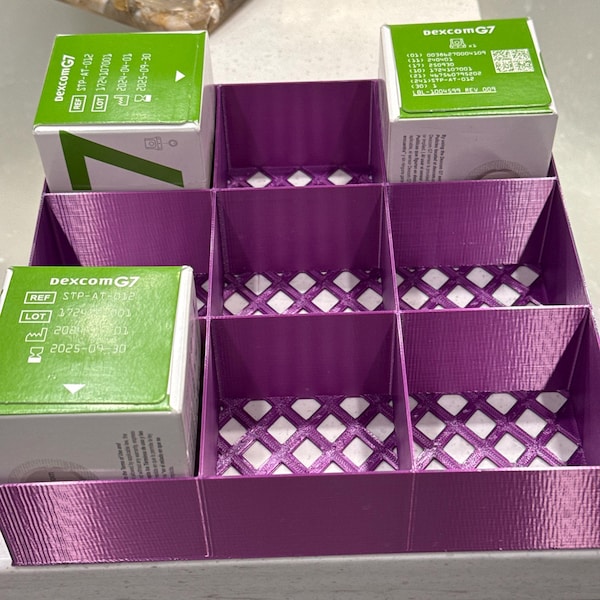 Lantus / Admelog 10ml - 3 Piece 3D Printed Insulin Vial Vessel ...
