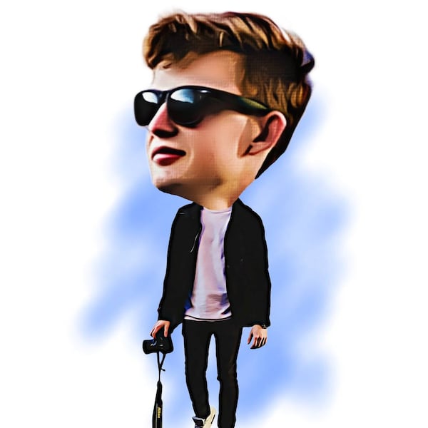 Custom Roblox Portrait: Personalized Digital Caricature (A3 JPG) - Etsy