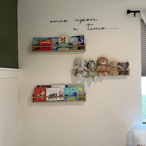 Script Once Upon A Time Sign for Nursery or Playroom Free - Etsy