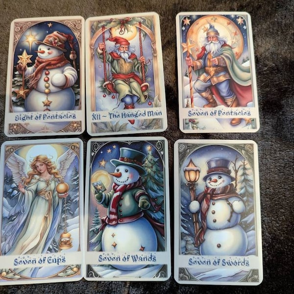 Starry Night Tarot Deck. Classic Tarot Cards - Etsy