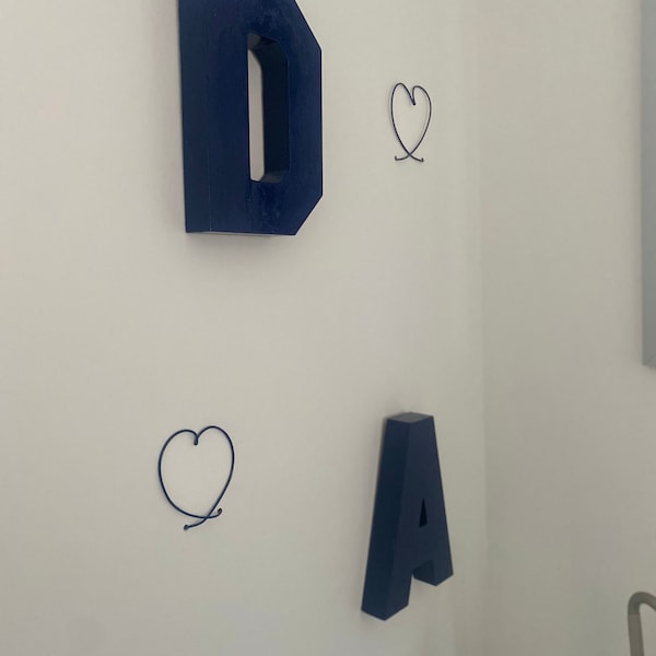 Wire “our Beautiful Chaos” Handmade Wire Words, Wall Hanging, Gallery ...