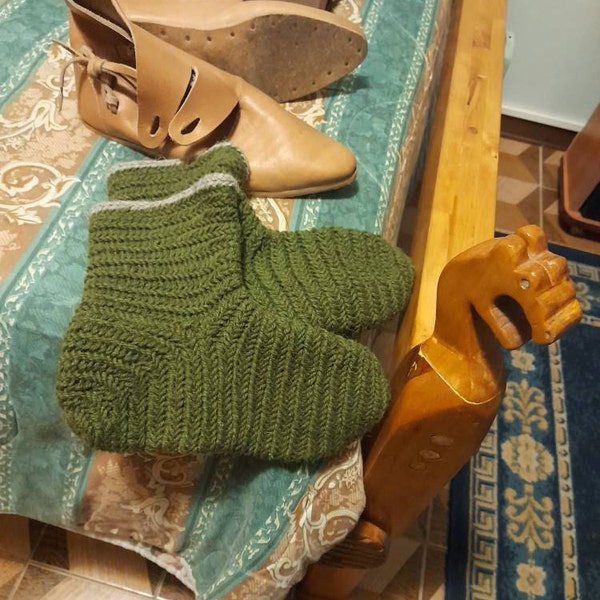 Naalbinding Socks 43-44&gloves - Etsy