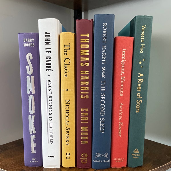 Real Books by Color® | Office or Home Decor, Wedding Display, Photo ...