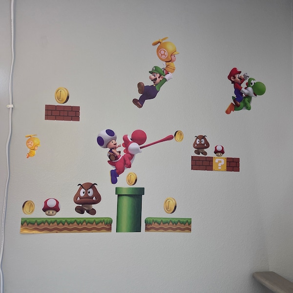 Super Mario Total 20 Coloring Pages - Etsy