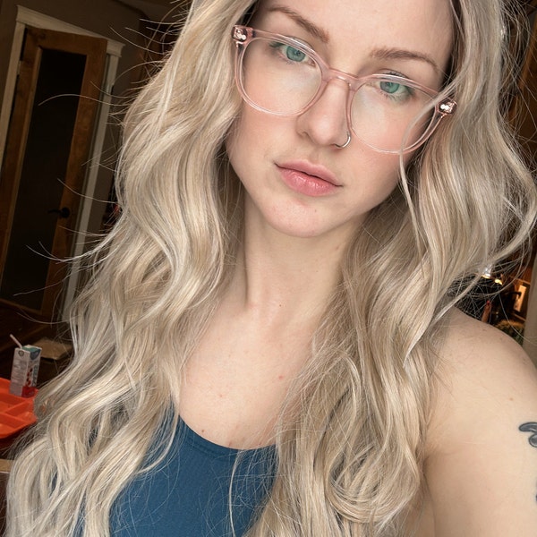 Coco - 30 Inch or 40 Light COOL Tone Ash Blonde Wig No Ombré Womens ...