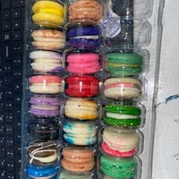 Blue Curacao Vegan Macarons Available in 4 & 12 Pack - Etsy