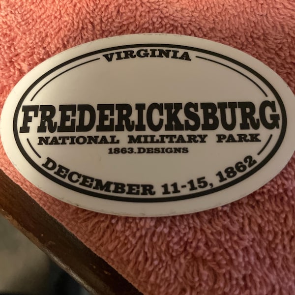 Civil War Battlefield Destination Vinyl Stickers - Etsy