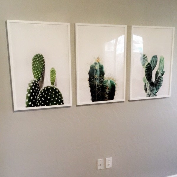 Cactus Print, Succulent Wall Art, Bohemian Decor, Tropical Poster ...
