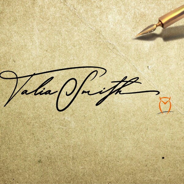 Custom Business Signature, Custom Designed Signature Design, Custom ...