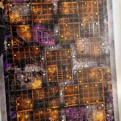 Custom Heroquest Board Game Mat, RPG Playmat, Dungeon and Dragons ...